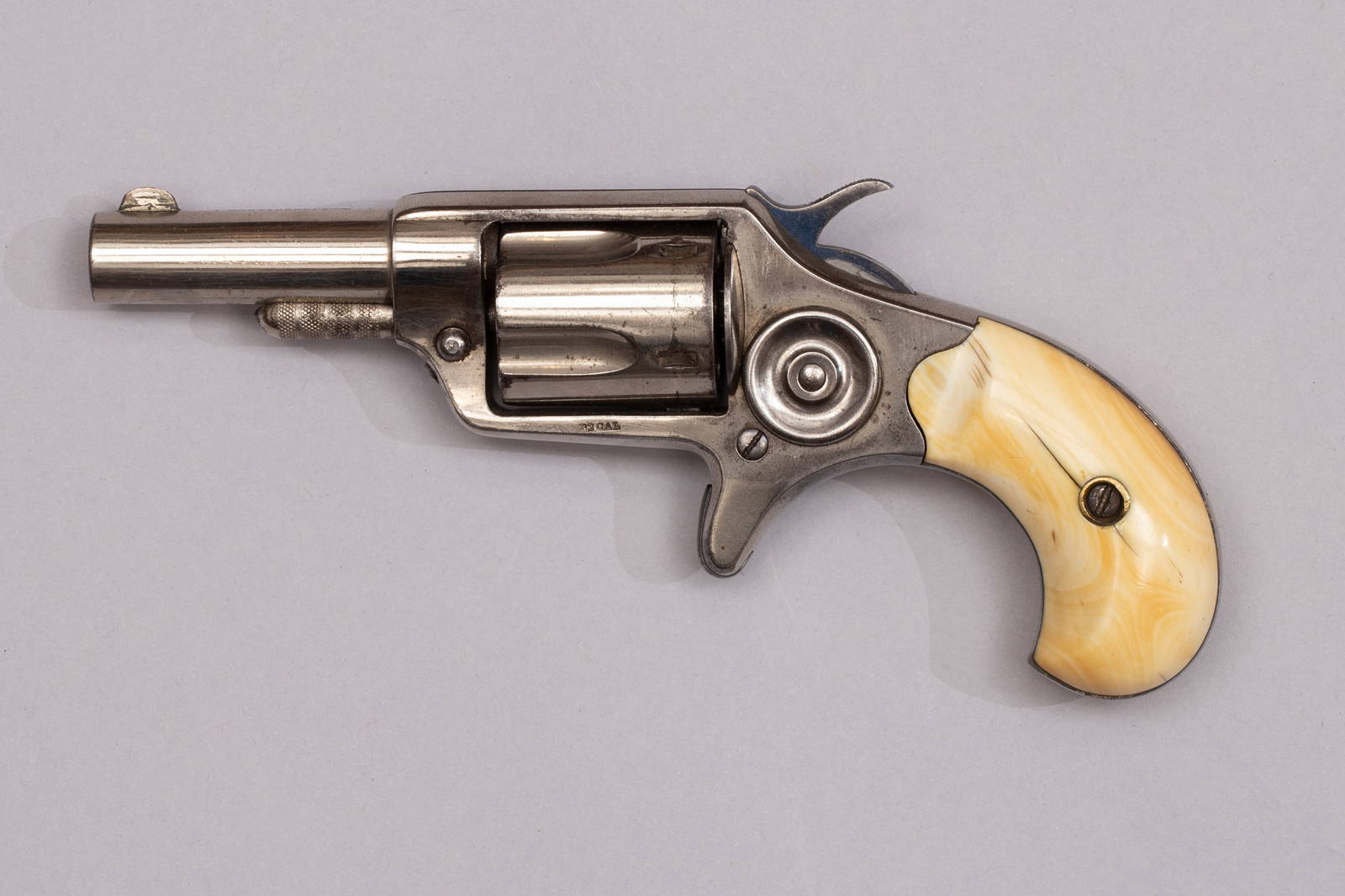 Colt New Line Revolver, Marked 32 Caliber, Fancy Grips Auction