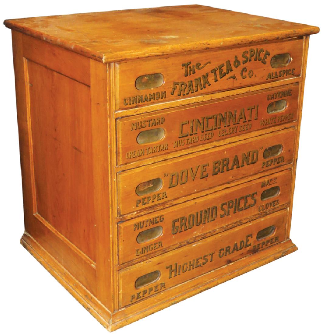 The Frank Tea & Spice Co. Store Display