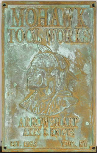 Mohawk Tool Works Brass Building Sign - Mar 31, 2017 | Showtime Auction ...