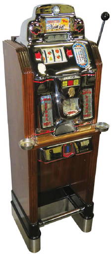 Jennings Silver Dollar Console Slot Machine