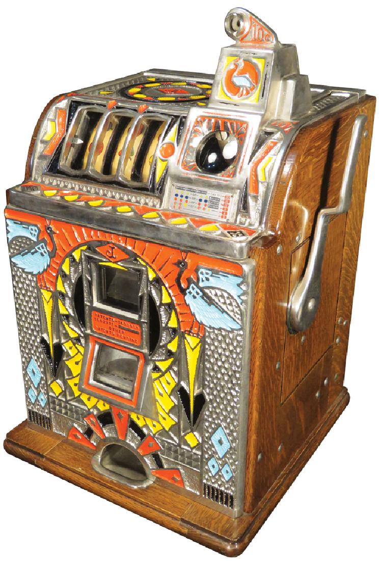 Jennings 10 Cent Victoria Silent Slot Machine - Apr 02, 2017 | Showtime ...