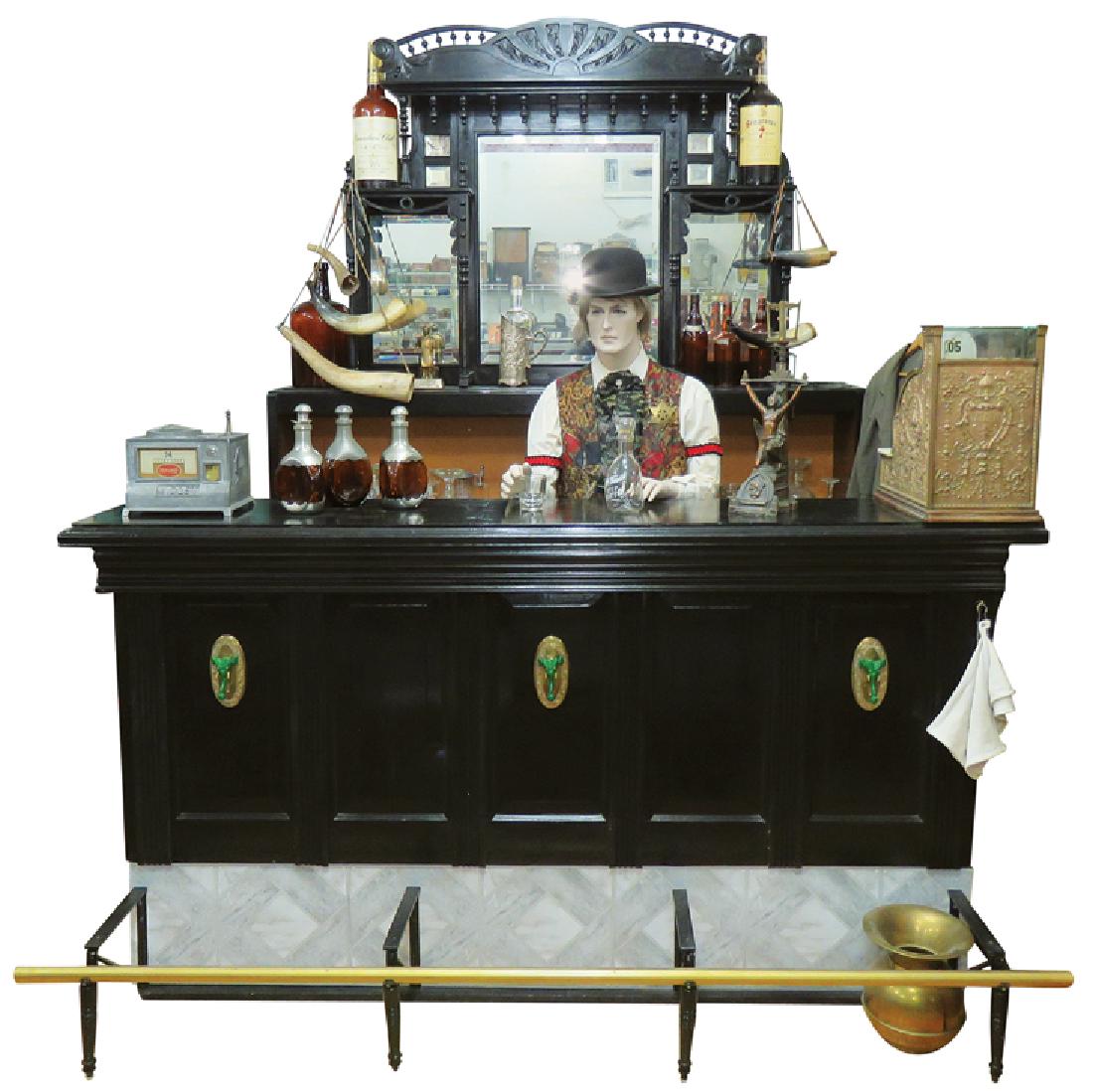 Victorian Saloon Back and Front Bar