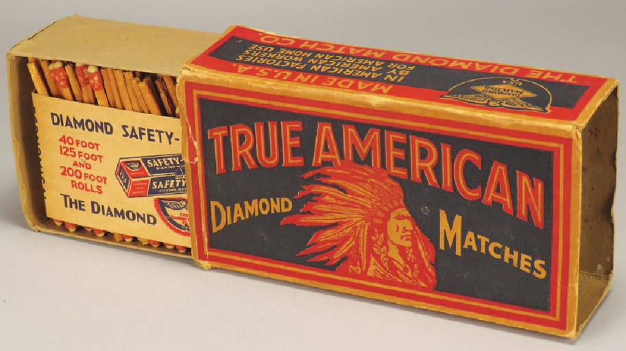 True American Diamond Match Box