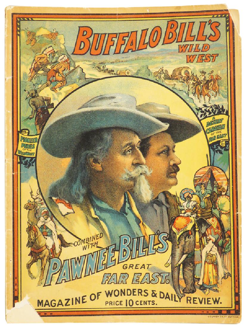1909 Buffalo Bills Wild West Show Program