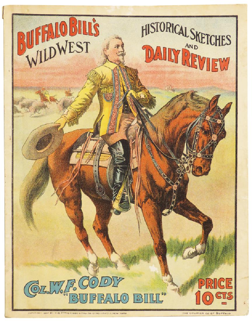 1907 Buffalo Bill's Wild West Show Program