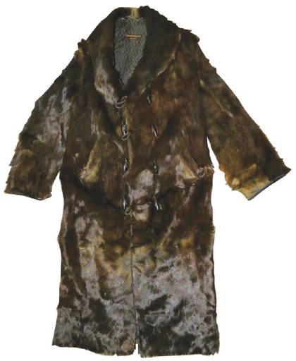 Frontiersman Bear Skin Coat