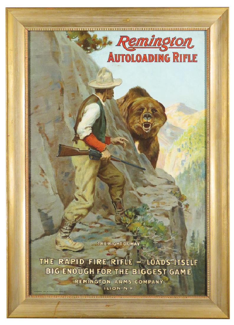 1907 Remington Arms Company Paper Poster