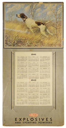 1940 Dupont Explosives Calendar