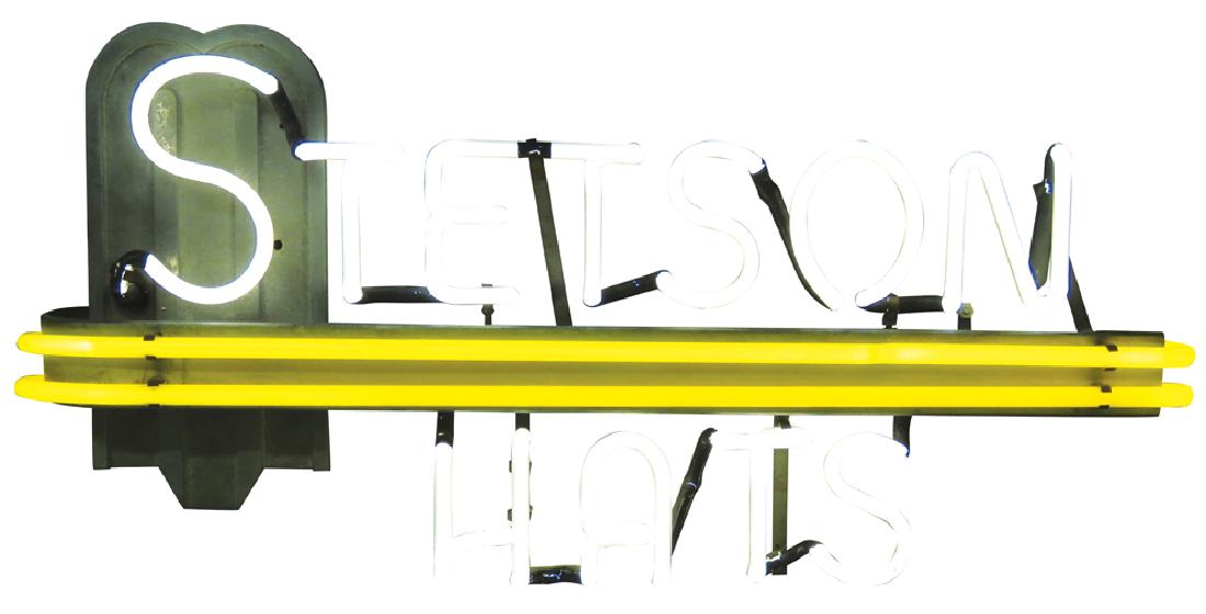 Extremely Rare 1940's, Stetson Hats Neon Sign - Sep 30, 2017 | Showtime ...