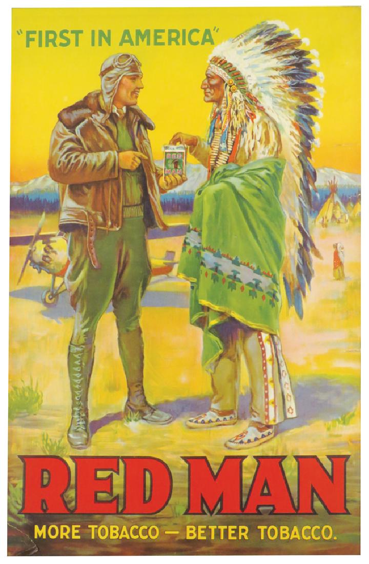 Redman Tobacco Paper Sign