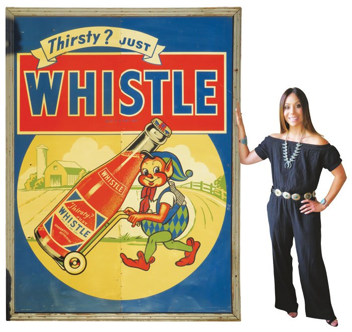 Extremely Rare Oversized Whistle Soda Tin Sign - Apr 20, 2018 ...