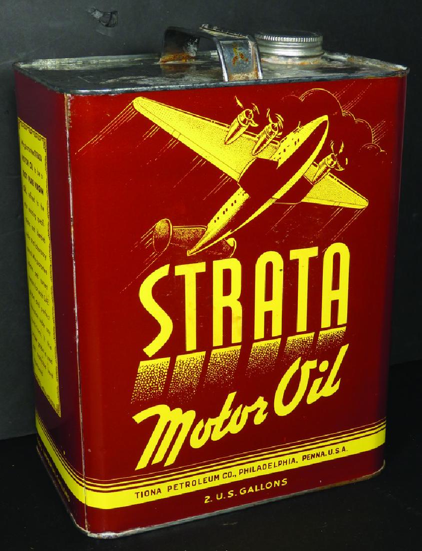 Strata Motor Oil Two Gallon Can