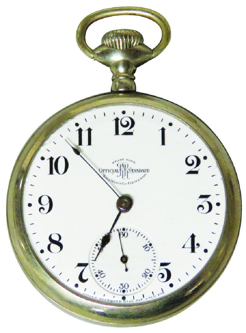 Ball Watch Co. Official Railroad Pocket Watch