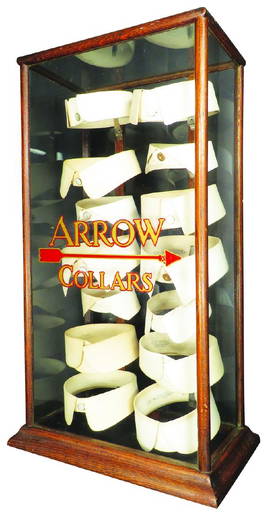 Arrow Collars Store Counter Display Case