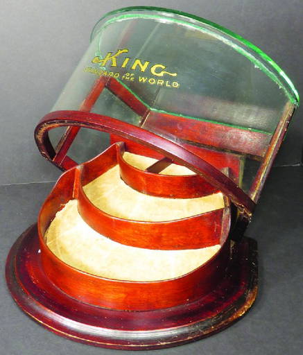 King Collar Button Store Display Case