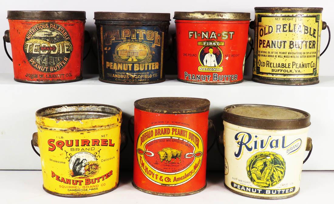 Collection of Seven Peanut Butter Pails - May 10, 2019 | Showtime ...