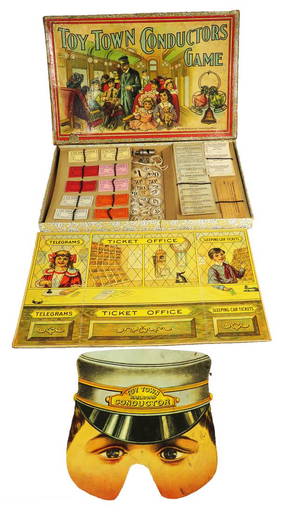 Milton Bradley Toy Town Conductors Game #4501