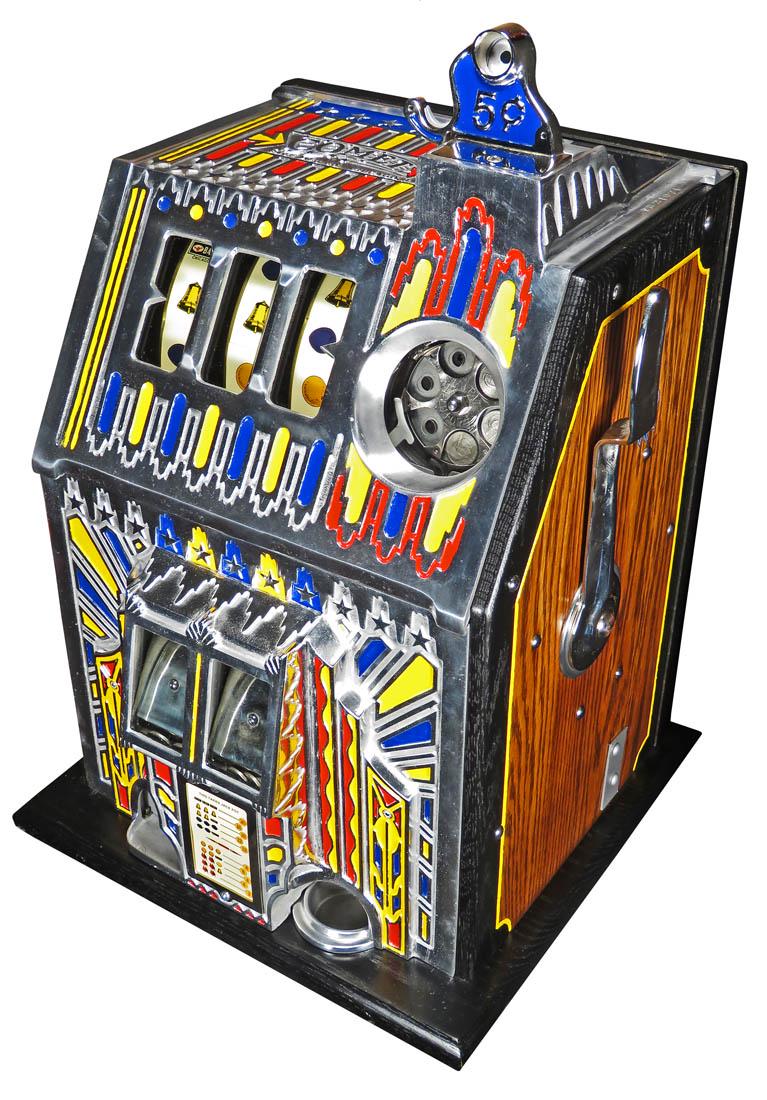 Pace Mfg. Co. 5 Cent Fancy Comet Front Slot Machine - May 11, 2019 ...