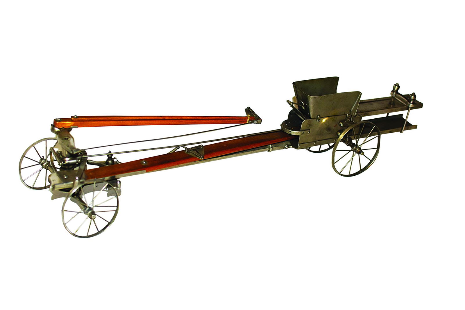 Salesman Sample Hay Baler With Original Carrying Case