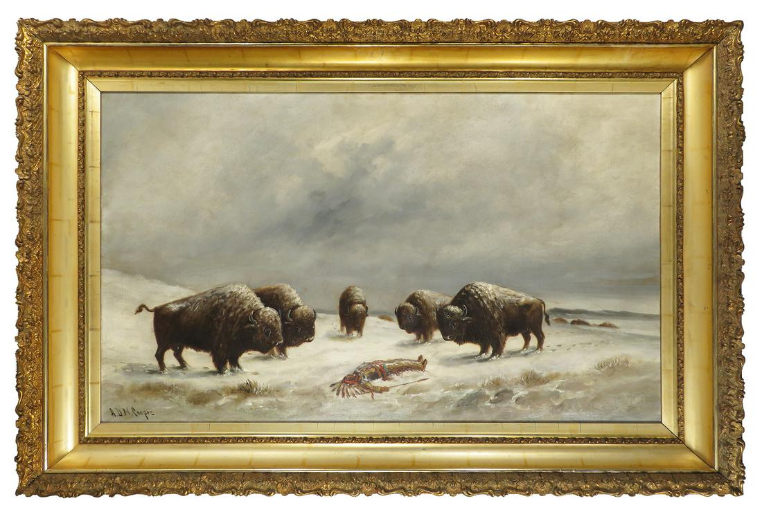 A.d.m. Cooper, Buffalo Painting