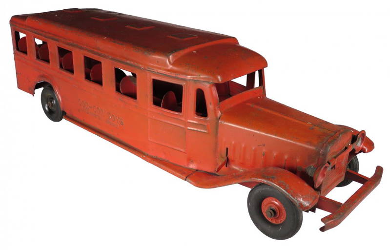 Cor Cor Pressed Steel Toy Bus