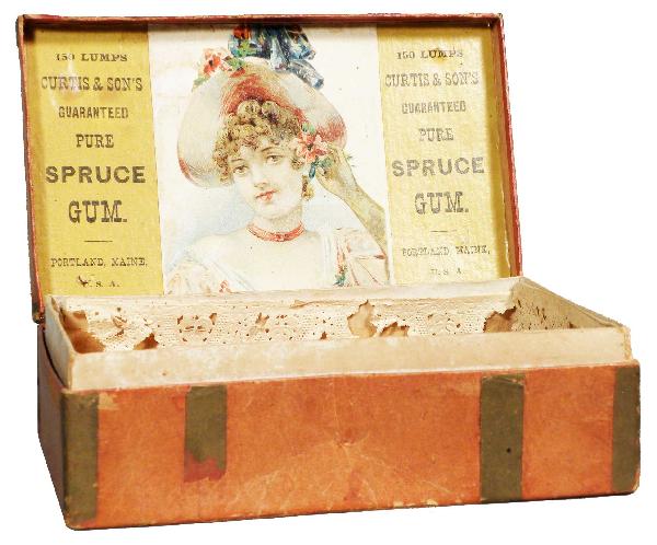 Curtis & Sons Pure Spruce Gum Box