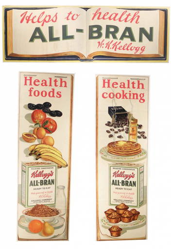 Kellogg's All Bran Paper Window Display