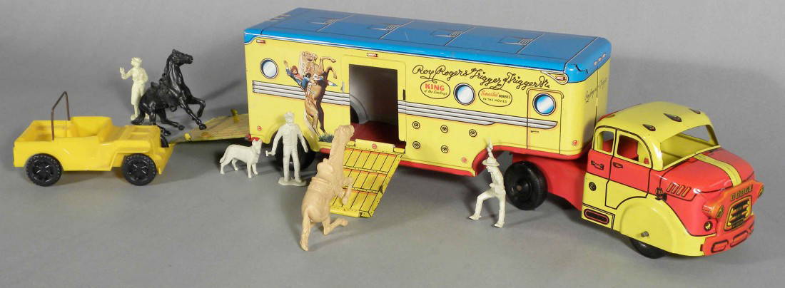Roy Rogers, Trigger And Trigger Jr. Horse Trailer