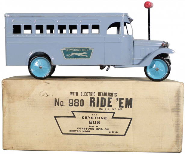 Extremely Rare Keystone No. 980 Ride 'em Greyhound