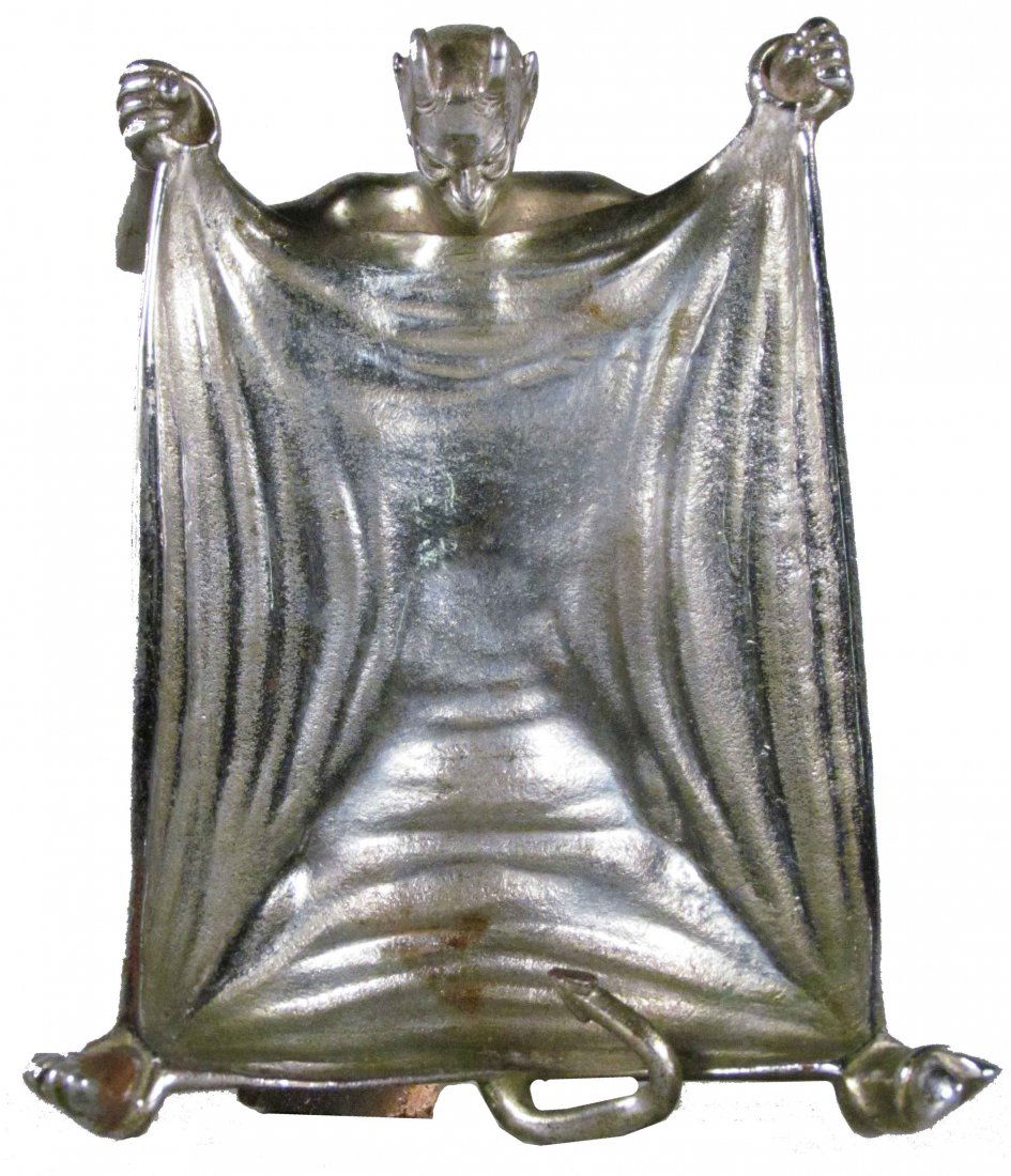 721: Nickel Plated Devil Ashtray