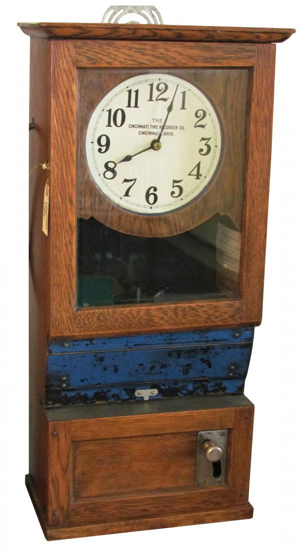 Cincinnati Time Recorder Co. Time Clock