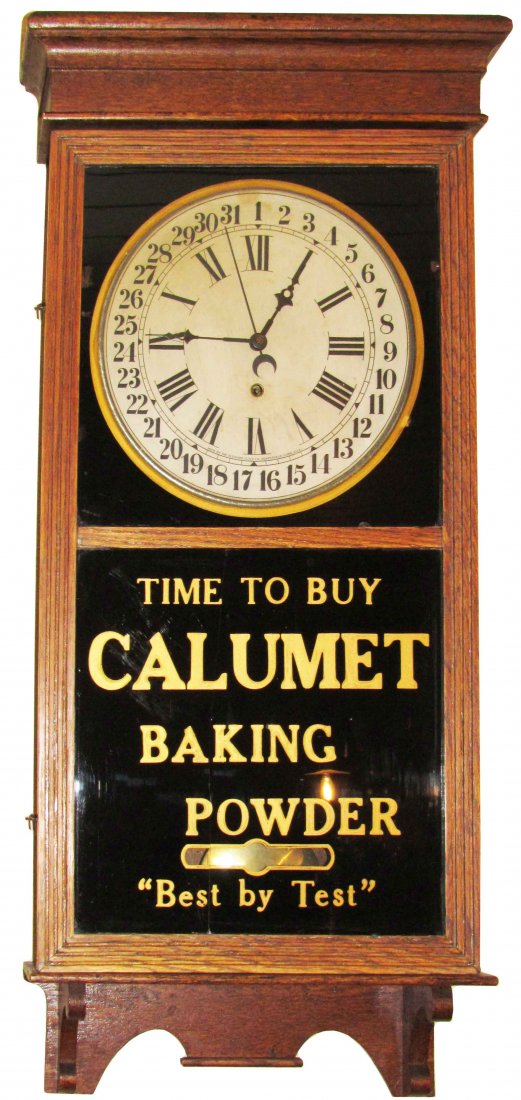 Calumet Baking Powder Clock - Apr 01, 2016 | Showtime Auction Services ...