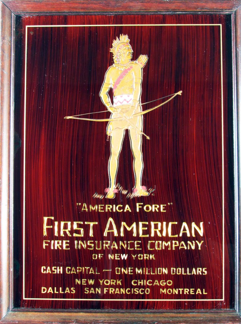 First American Fire Insurance Company Sign