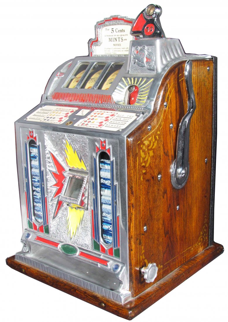 Mills Liberty Bell Five Cent Slot Machine
