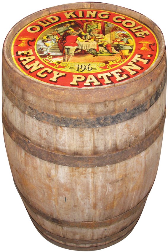 Old King Cole Fancy Patent Flour Barrel - Apr 04, 2014 | Showtime ...