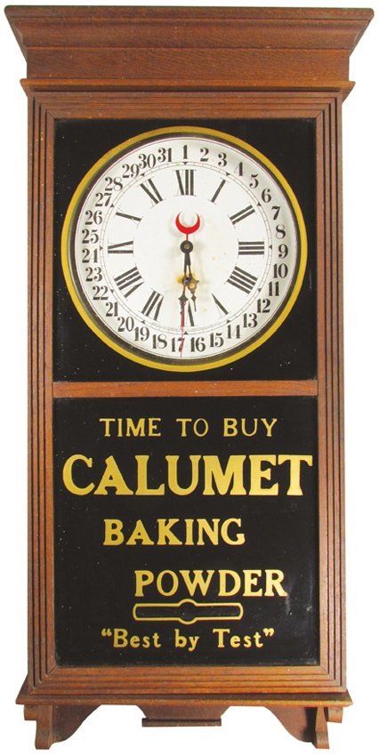 Calumet Baking Powder Clock - Apr 01, 2016 | Showtime Auction Services ...