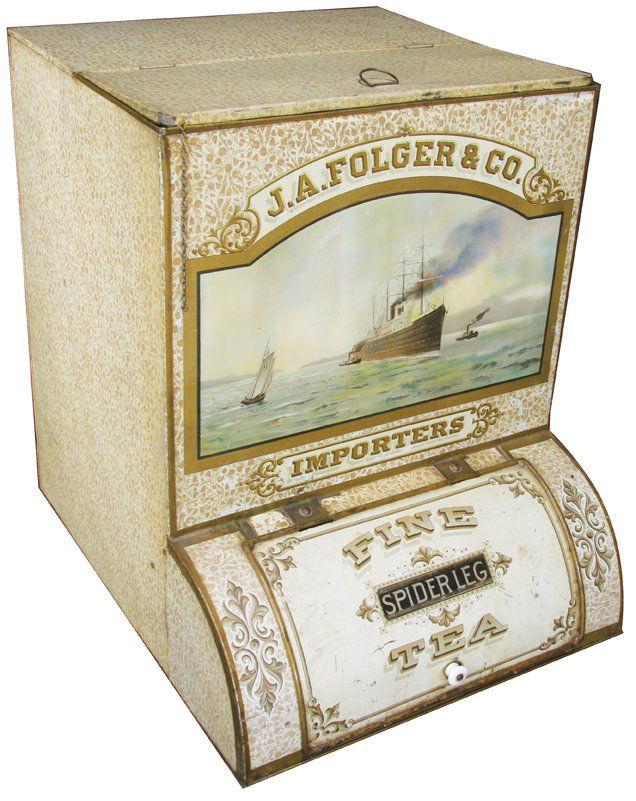J.A. Folger 7 Co. Importers Tea Store Bin - Apr 04, 2014 | Showtime ...