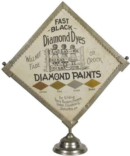 Diamond Dyes Display Black Americana Image