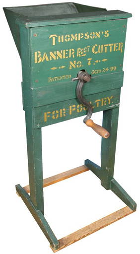 Thompson's Banner Root Cutter No. 7. For Poultry