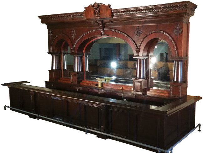 Brunswick "Princess" Saloon Back Bar