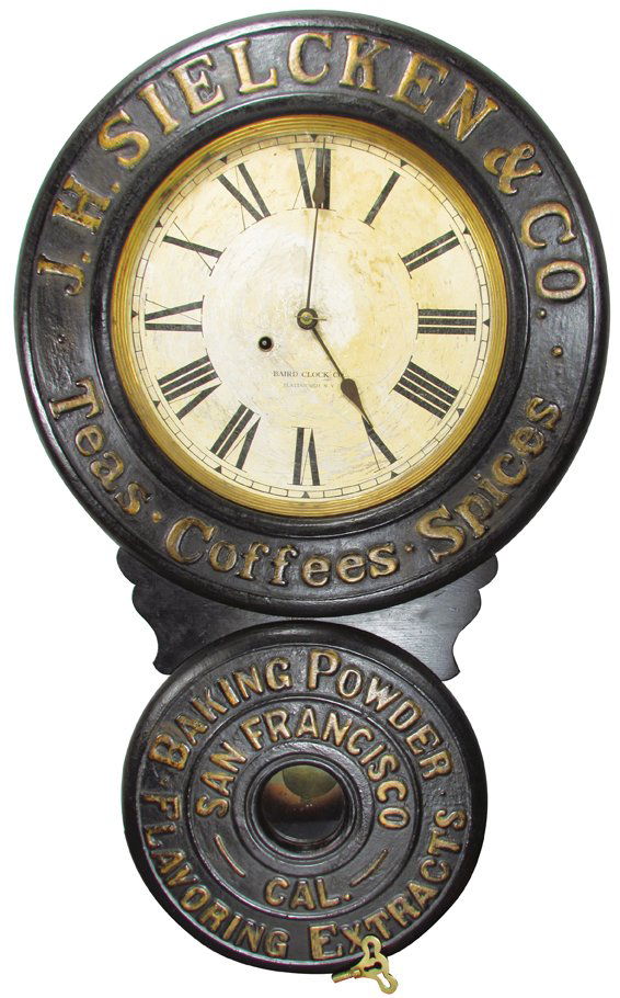 Baird Advertising Clock