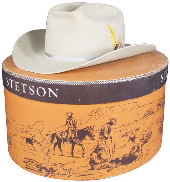 Stetson Cowboy Hat and Box