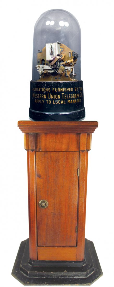 Western Union Telegraph Ticker Tape Machine