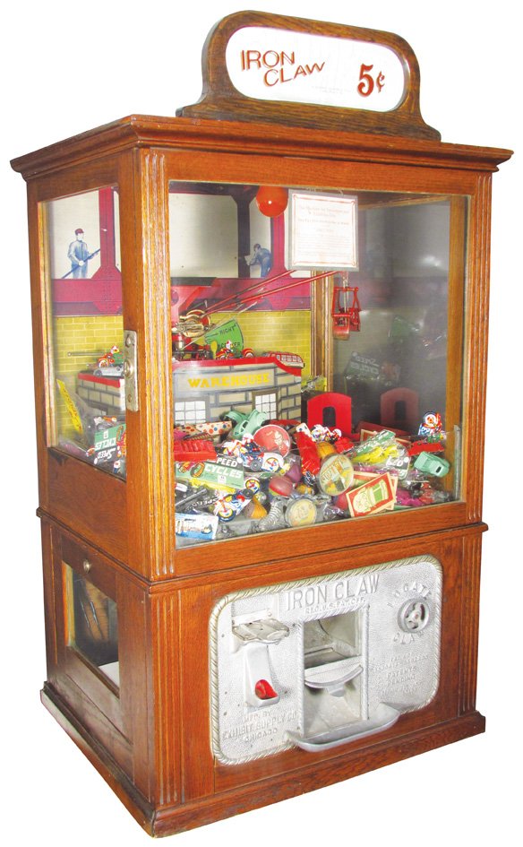 Exhibit Supply Co. Coin Operated Claw Machine