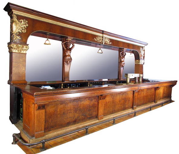 1890 Brunswick Balke Collander Saloon Back Bar