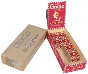 Adams Chewing Gum Store Display.