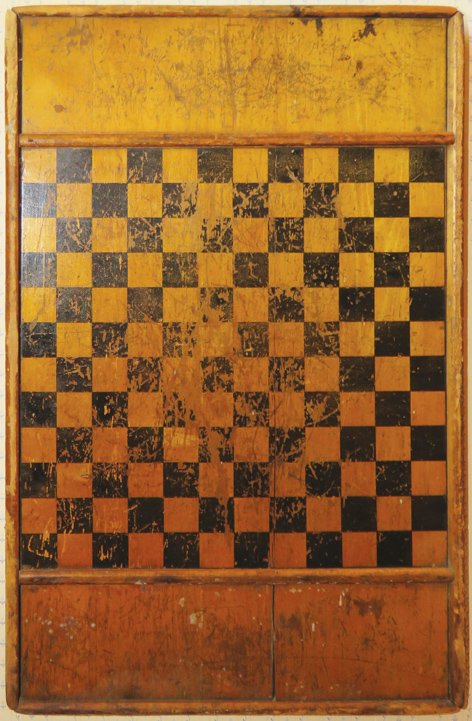 Primitive Wood Checkerboard