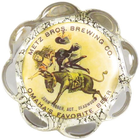 Metz Bros. Brewing Co. Advertising Paper Weight