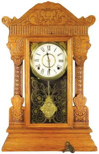 Antique Gilbert Kitchen Clock