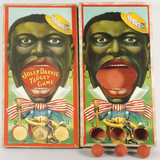 Mcloughlin Bros. The Jolly Darkie Target Game